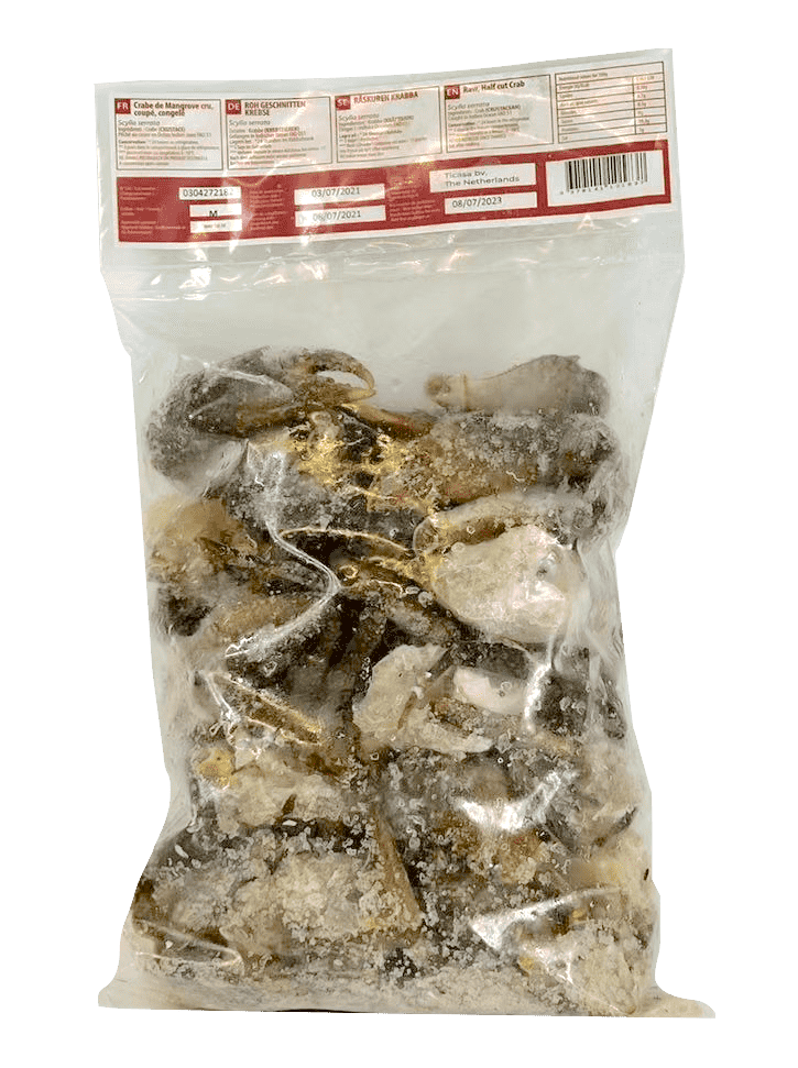 Krabba/Scylla Bitar M Fryst 1kg
