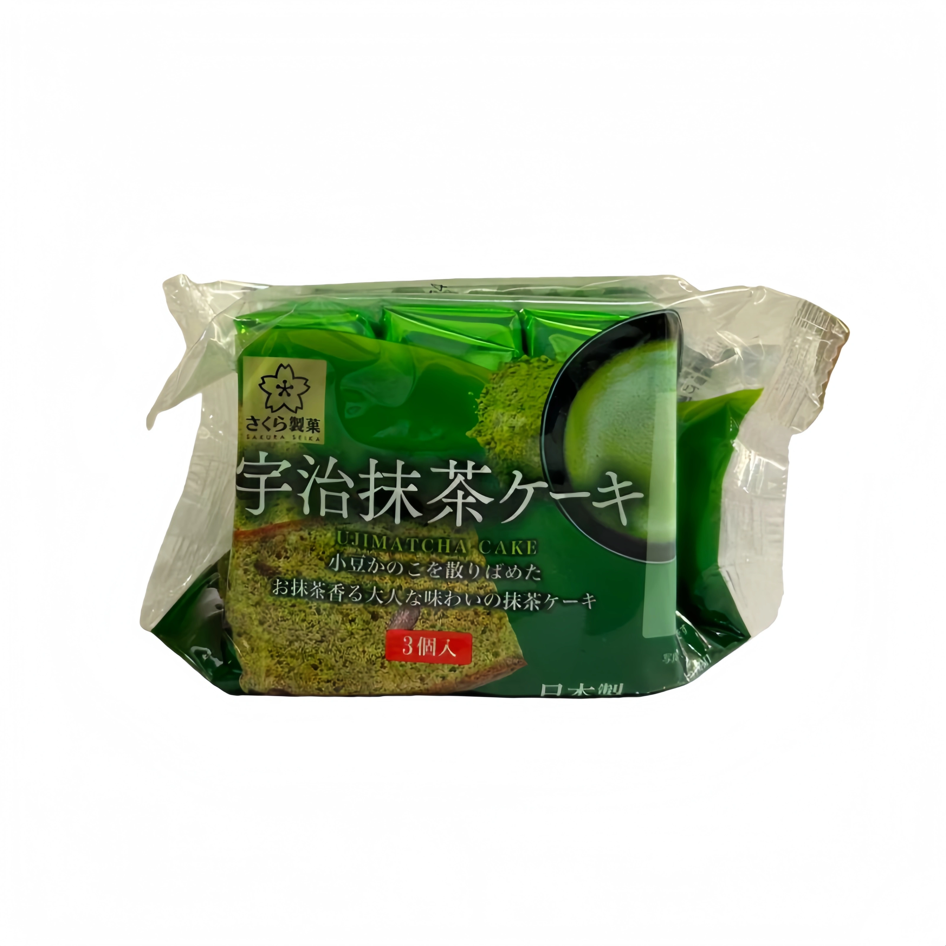 Kaka Matcha Smak 120g Sakura Seika Japan