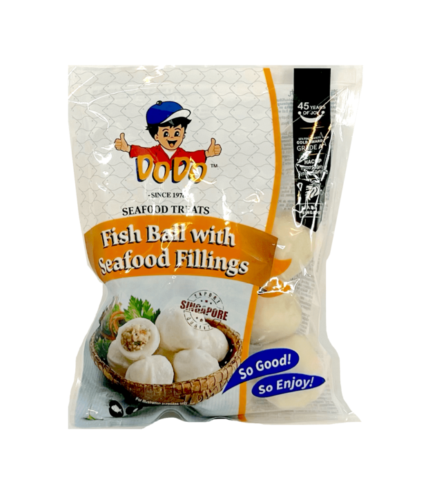Fish Balls Seafood Stuffing Frozen 200g Dodo Singapore