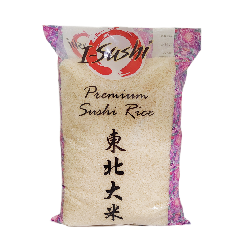 Rice Dong Bei Medium Grain 5kg I-Sushi Italy