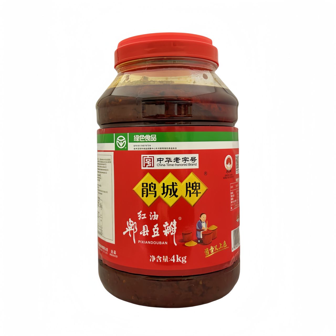 Sojabönsås Chili i Olja 4kg Pi Xian Juan Chen Kina