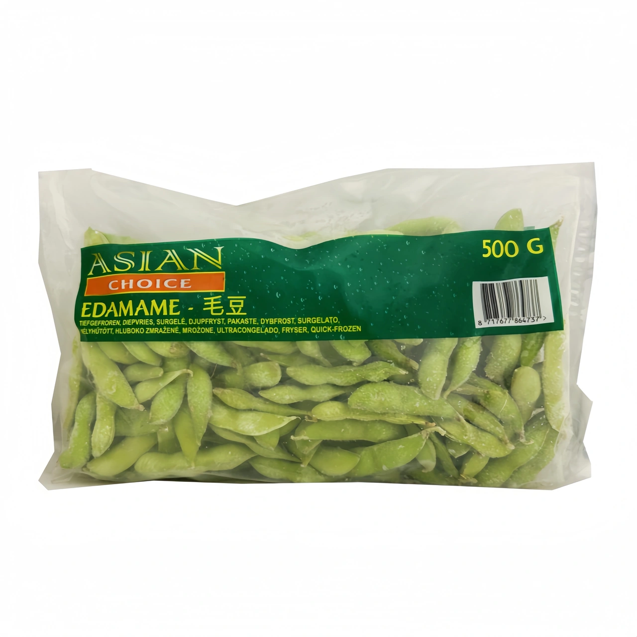 Edamame Soybeans With Shell Frozen 500g Asian Choice China