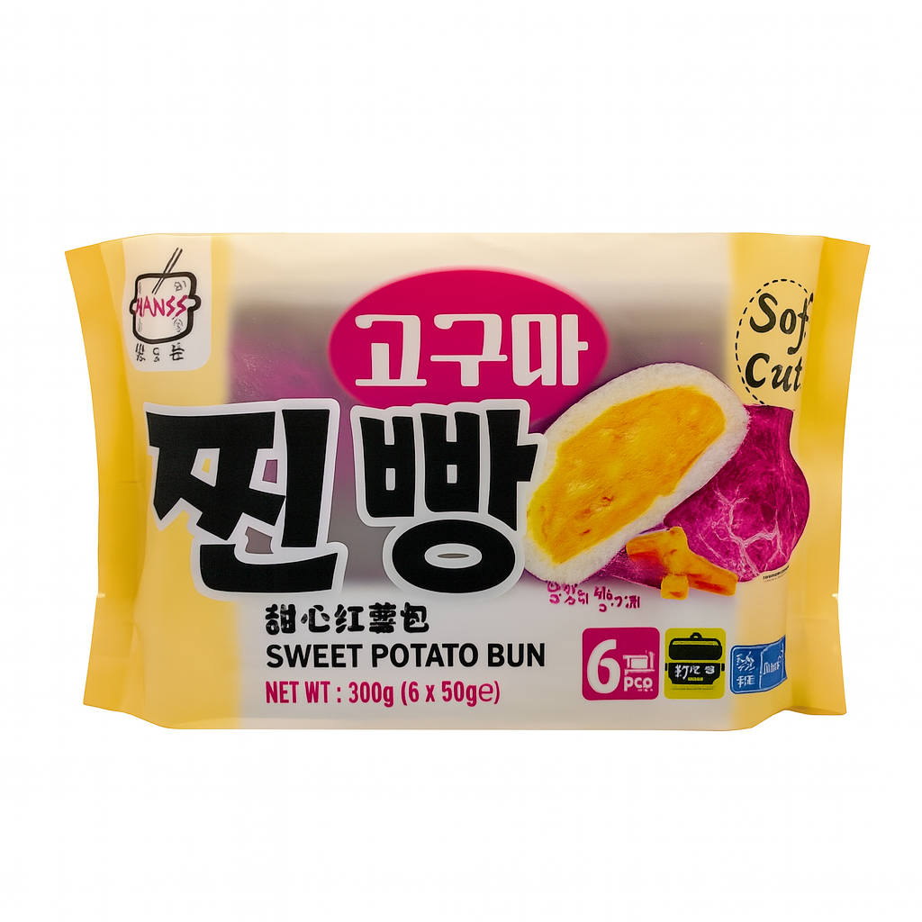 Sweet Potato Buns Frozen 300g Hanss China